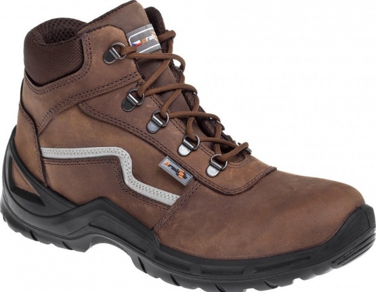 Prabos FARM MARS O2 kotníková prac. obuv hnědá, černá - Koutnik.com